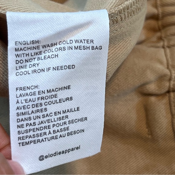 Elodie | Pants & Jumpsuits | Elodie Tan Cargo Pants Size Medium | Poshmark